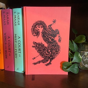 ACOTAR Book Sepcial Edition With Sprayed Edges ~ Custom Painted A Court ...