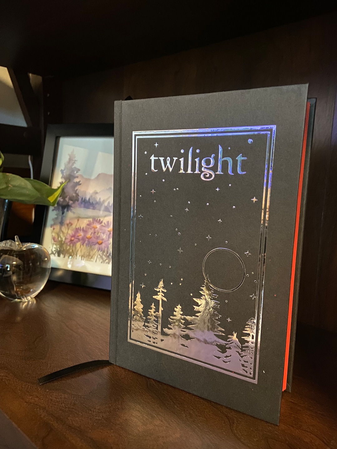 New Twilight Book Special Edition With Custom Cover & Sprayed Edges - Etsy