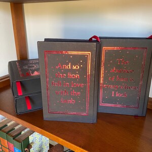 Twilight Book Series Red Special Edition With Sprayed Edges ~ Custom ...