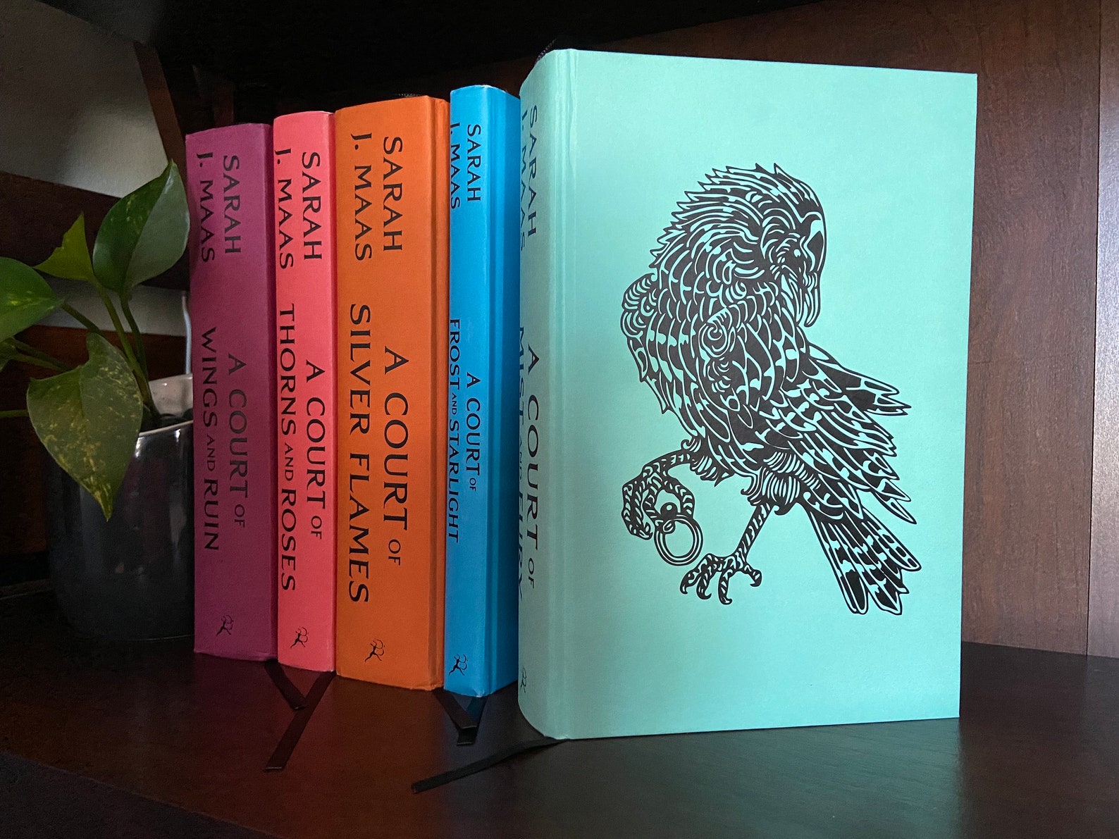 ACOTAR Book Sepcial Edition With Sprayed Edges ~ Custom Painted A Court ...