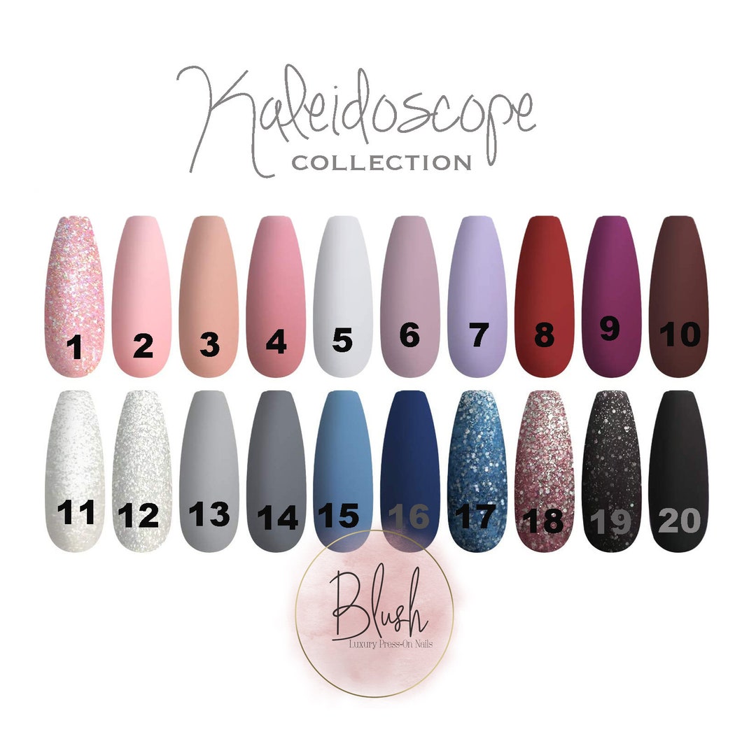 Luxury Choose Your Color Press-on Nails Gel Press on Nail - Etsy