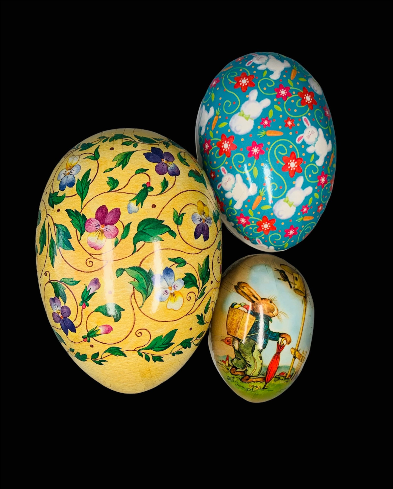 German Paper Mache Easter Eggs- German Easter Traditions