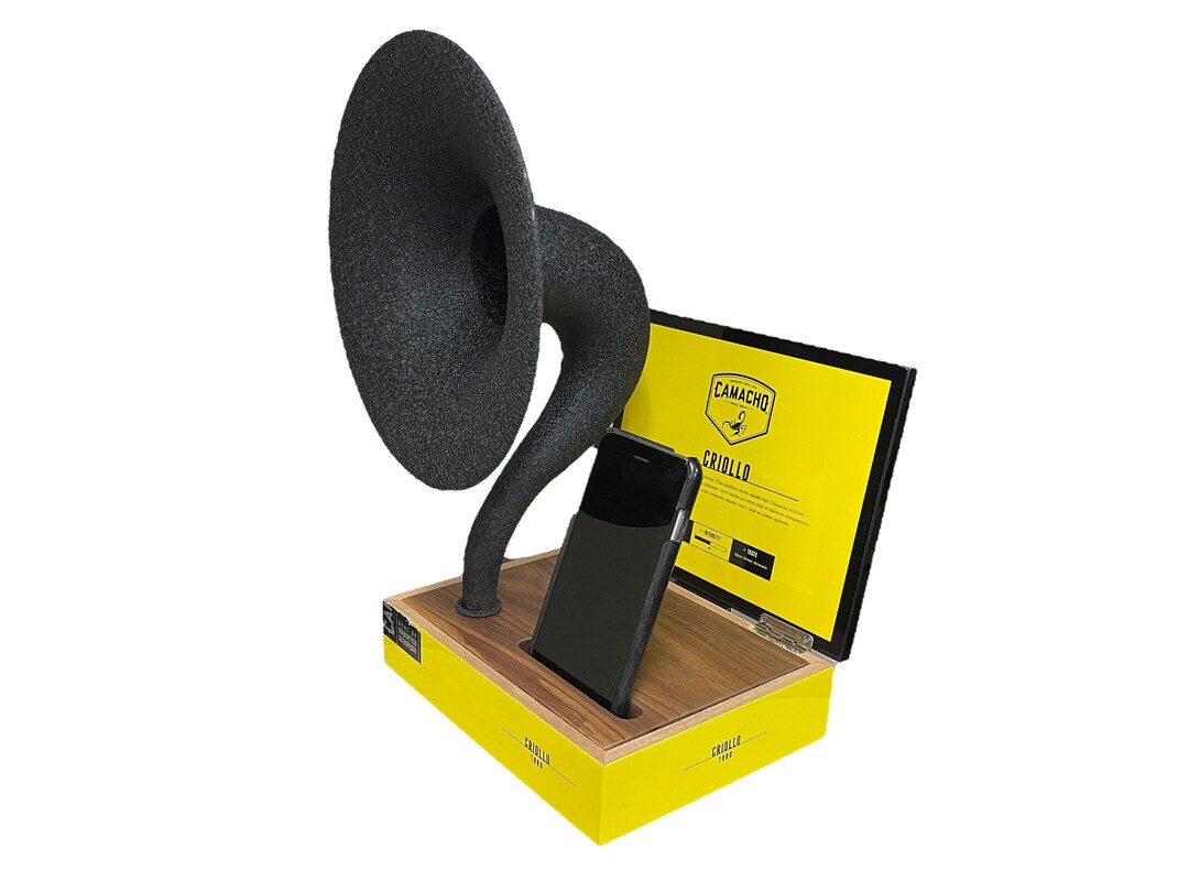 Cigar Box Gramophone Phone Amplifier, iPhone Gramophone Speaker - Etsy