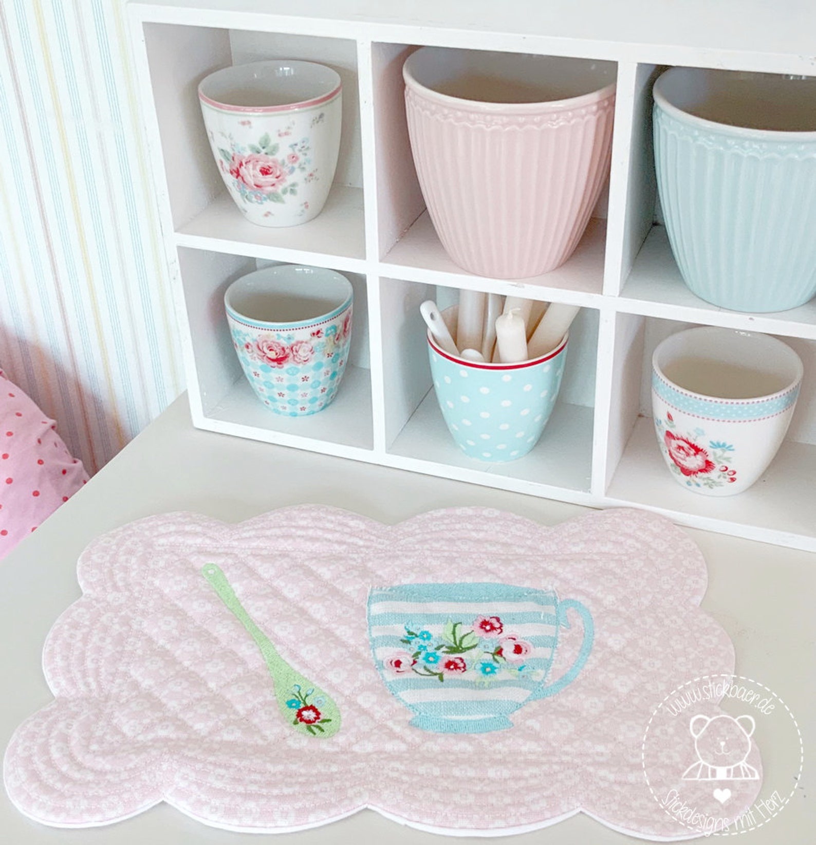 Cottage Kitchen - Stickdatei Stickmotive - Etsy