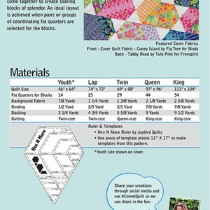 Comet by Jaybird Quilts Quilt Pattern - Etsy