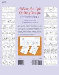 Follow the Line Quilting Designs Volume 4 - Etsy