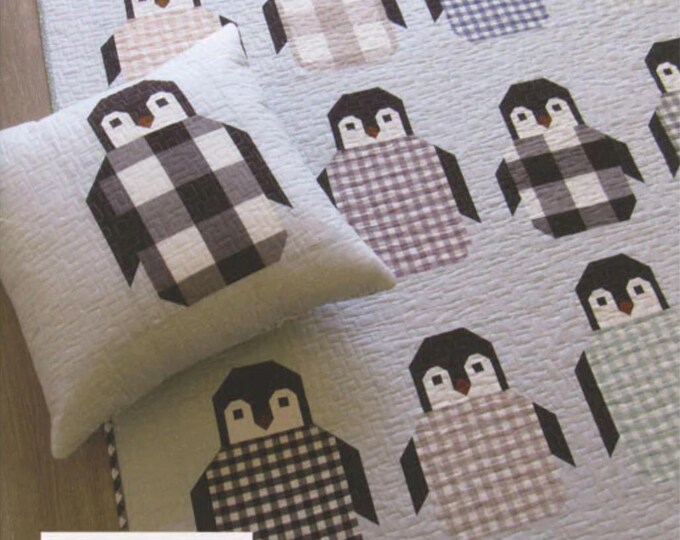 Penguin Party Quilt Pattern - Etsy