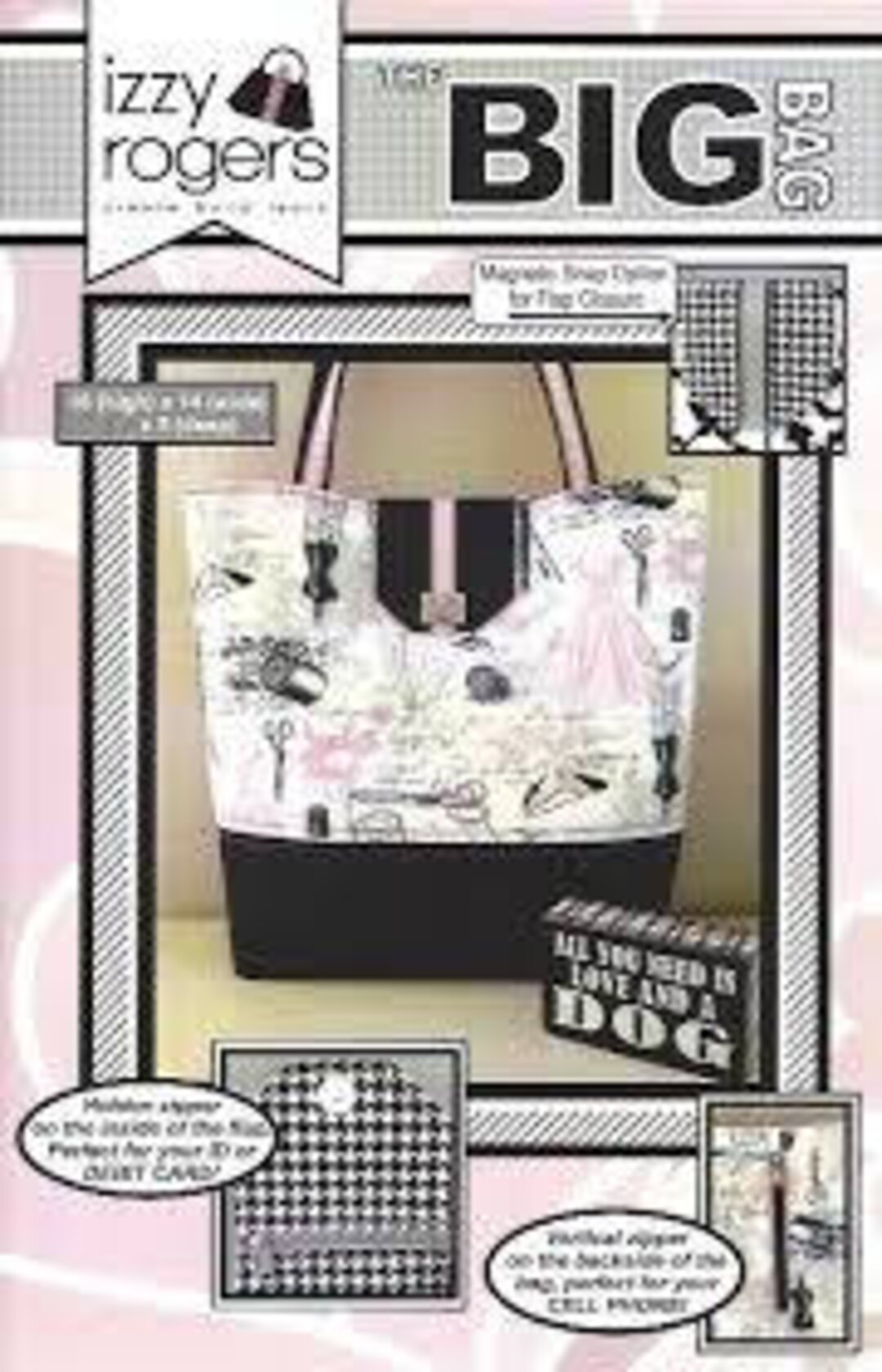 The Big Bag Pattern by Izzy Rogers - Etsy