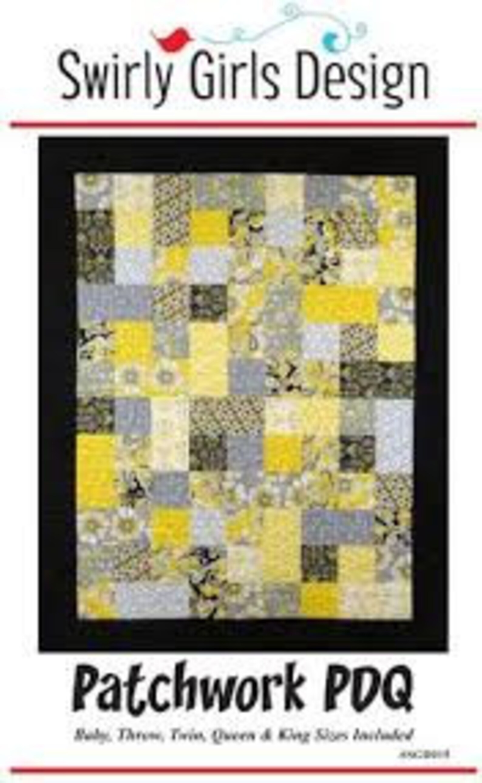 Patchwork PDQ Quilt Pattern - Fat Quarter Friendly! - Etsy