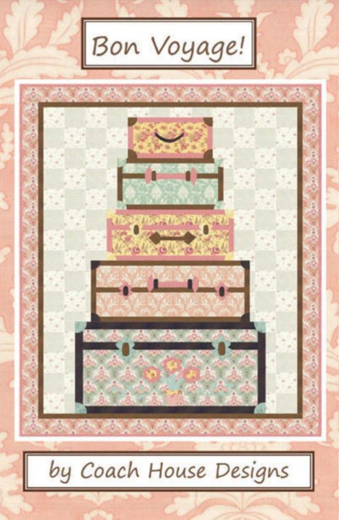 Bon Voyage Quilt Pattern - Coach House Designs - Etsy