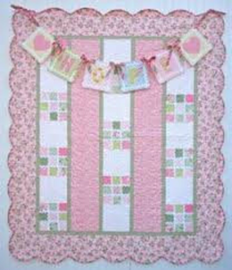 Ric Rac Girl Quilt Pattern by Shabby Fabrics - Etsy