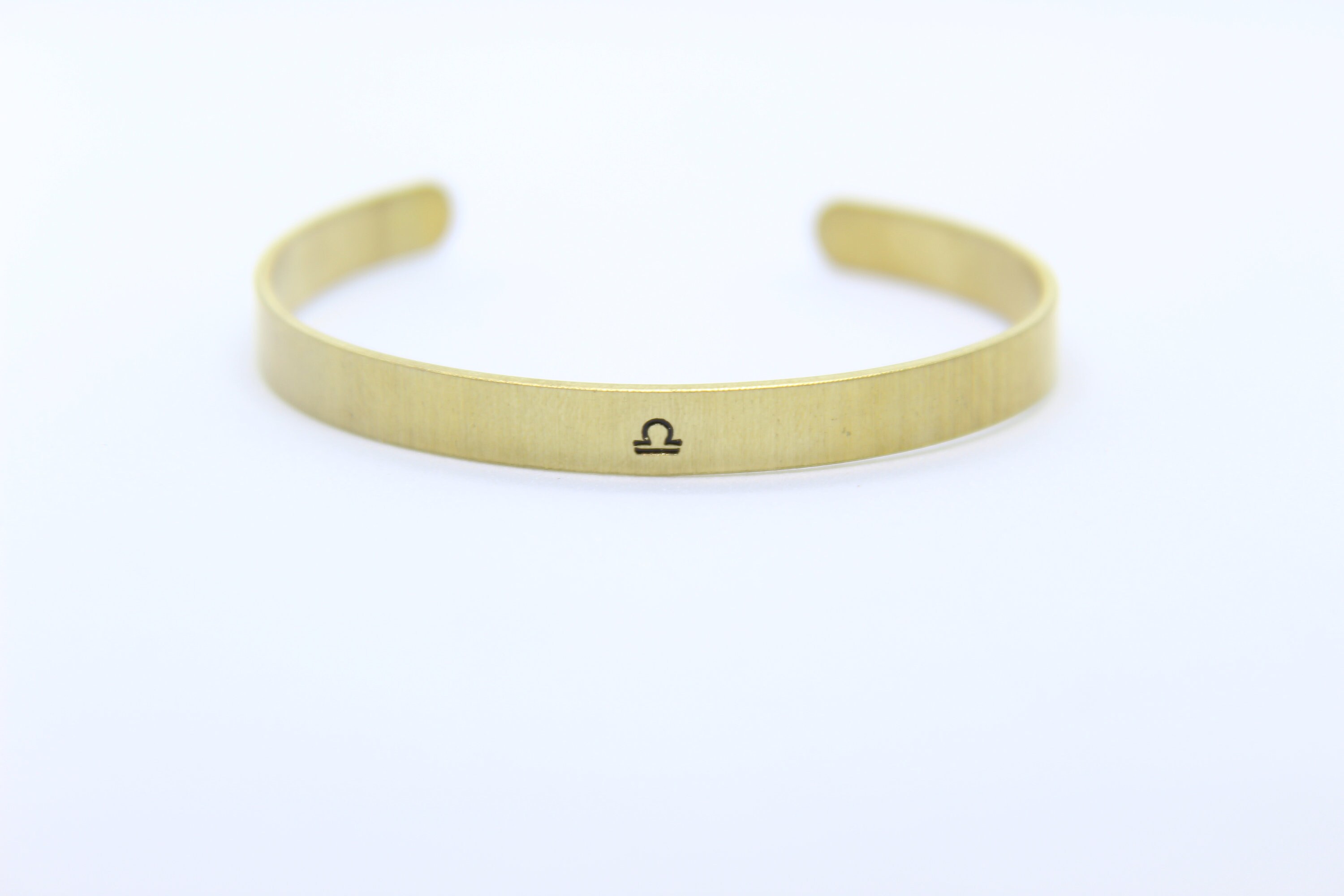 Hand Stamped Zodiac Bracelet Horoscope Bracelet Astrology | Etsy