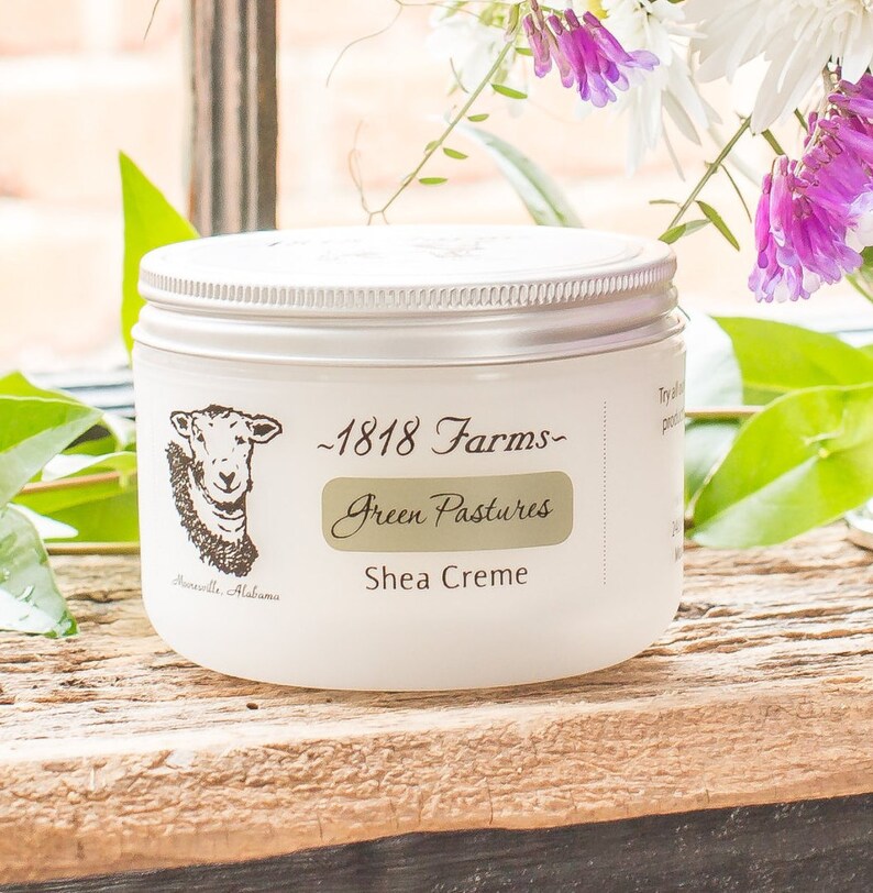 Green Pastures Shea Creme 1818 Farms 4 Fl Oz or 8 Fl Oz - Etsy