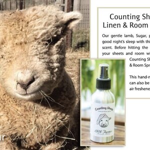 Counting Sheep Linen & Room Spray - 1818 Farms - Farm Themed Gift ...