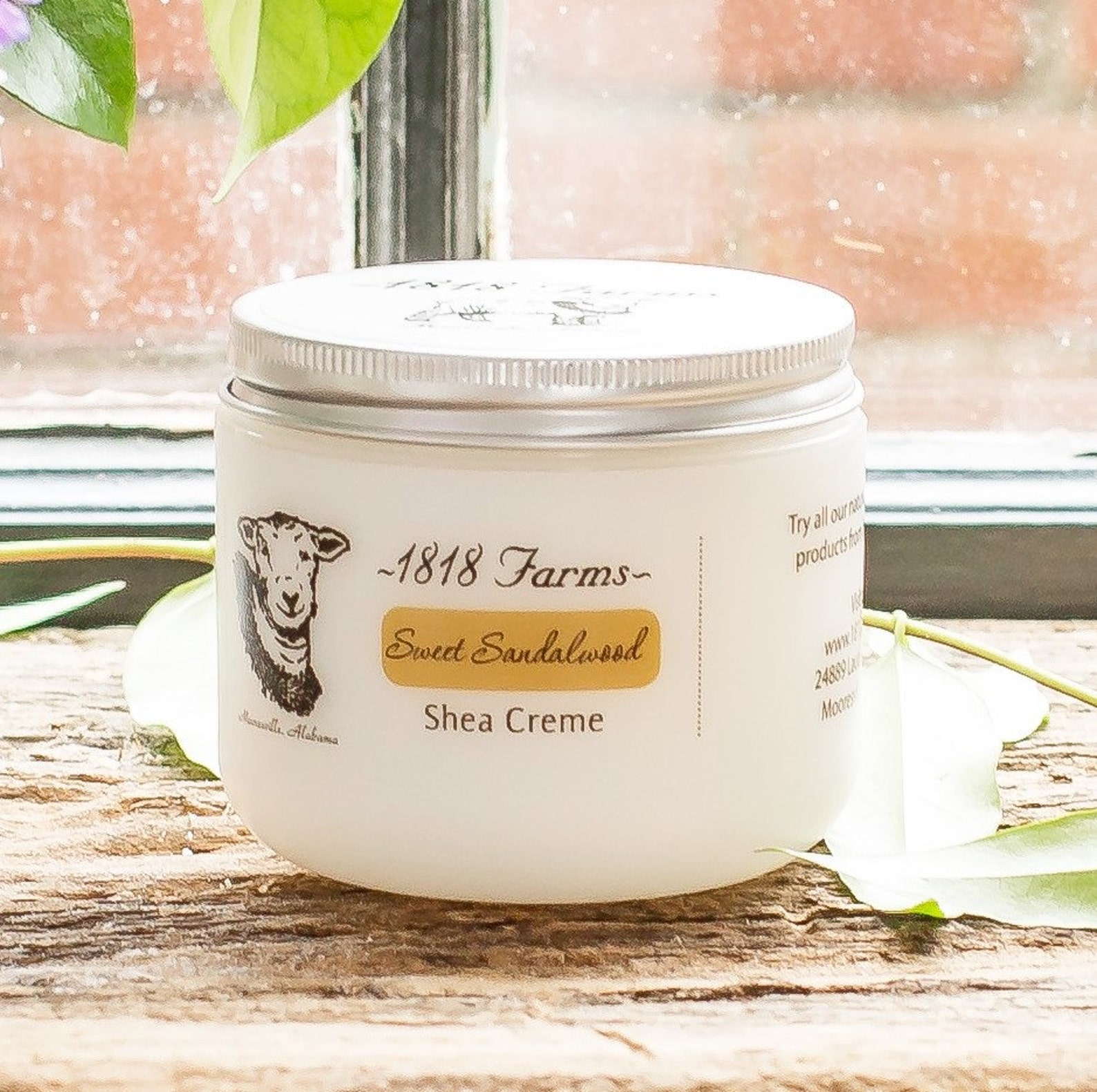 Sweet Sandalwood Shea Creme 1818 Farms 4 Fl Oz or 8 Fl Oz - Etsy