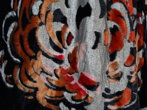 30's Devore and Lame Cloak. Sumptuous. - Gem