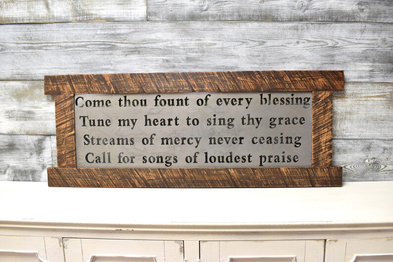 Scripture Art Metal Signs Scripture Wall Art Metal Wall | Etsy