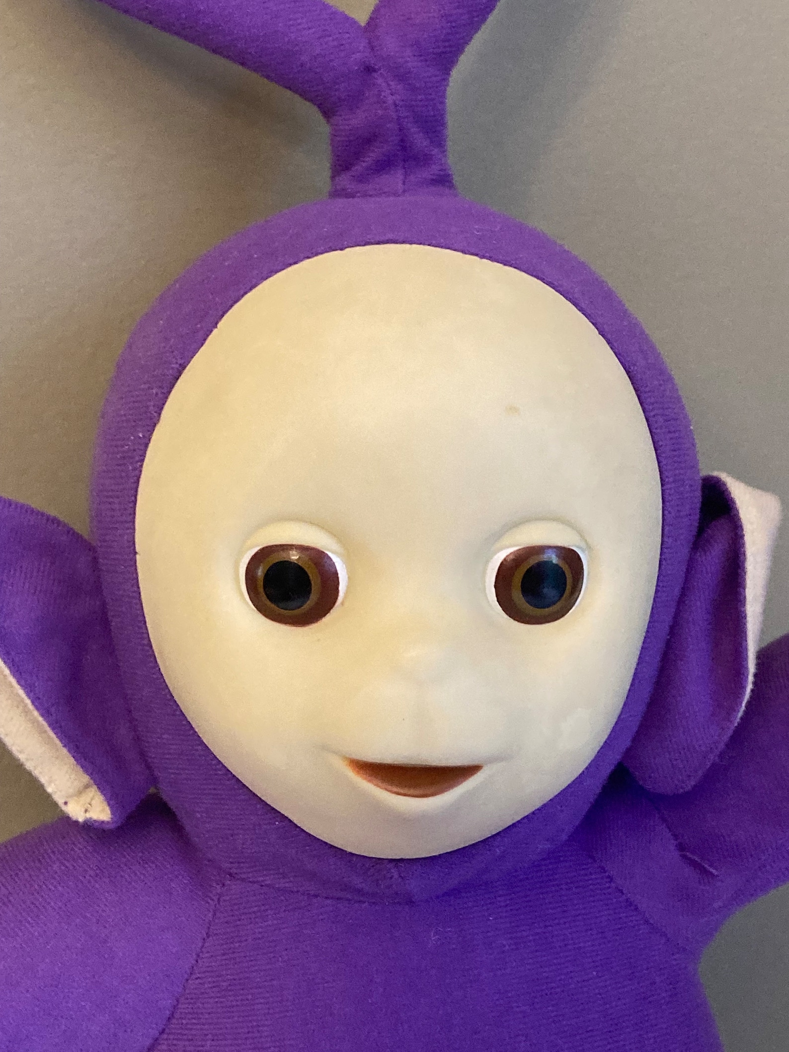 Vintage Teletubby Plush, Teletubby Purple Plush Toy, Vintage Purple ...