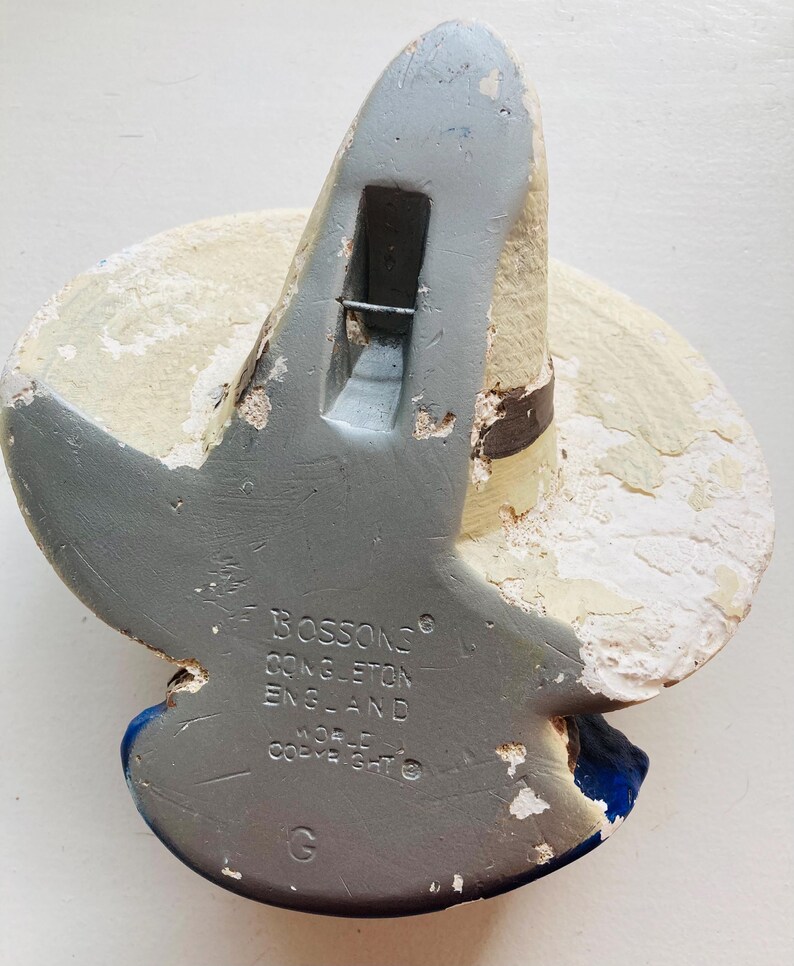 Vintage Bosson Chalkware Emiliano Zapata, Bossons Chalkware, Vintage ...