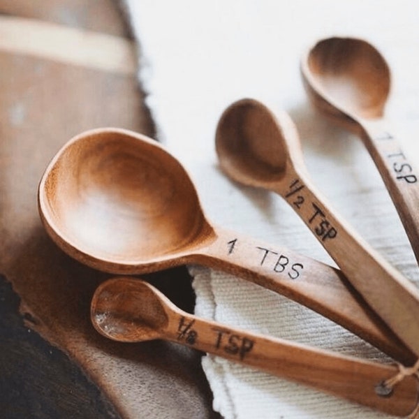 Ceramic Measuring Spoons - Etsy