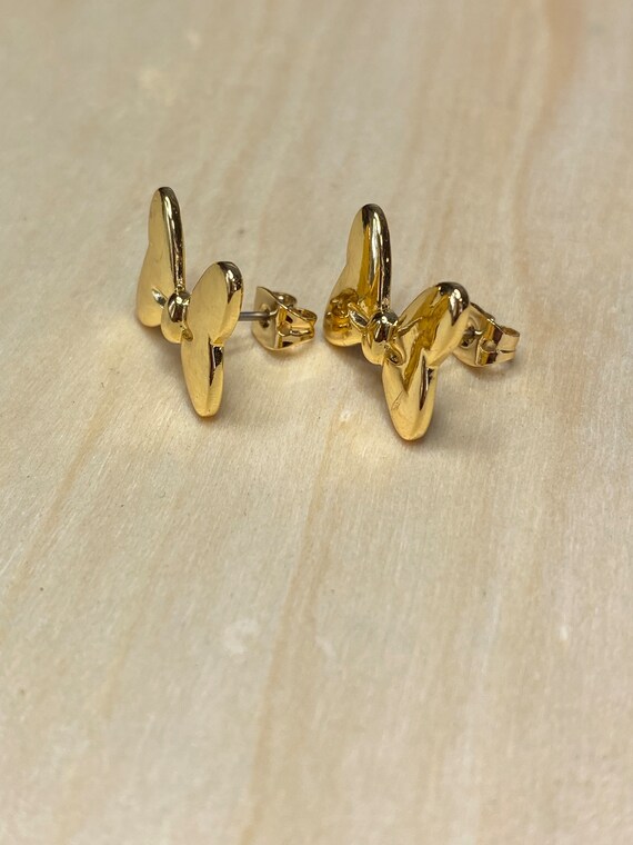 Gold Plated Minnie Mouse Bow Disney Character Signed … - Gem
