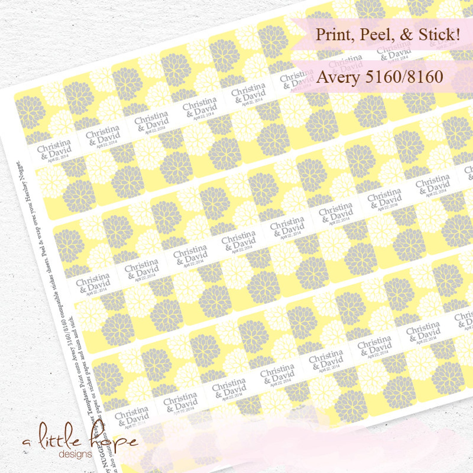 personalized-hershey-nugget-labels-nugget-wrappers-candy-etsy