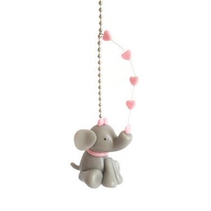 Elephant Pull Chain Light, Elephant Decorations, Decorative Fan Pull ...