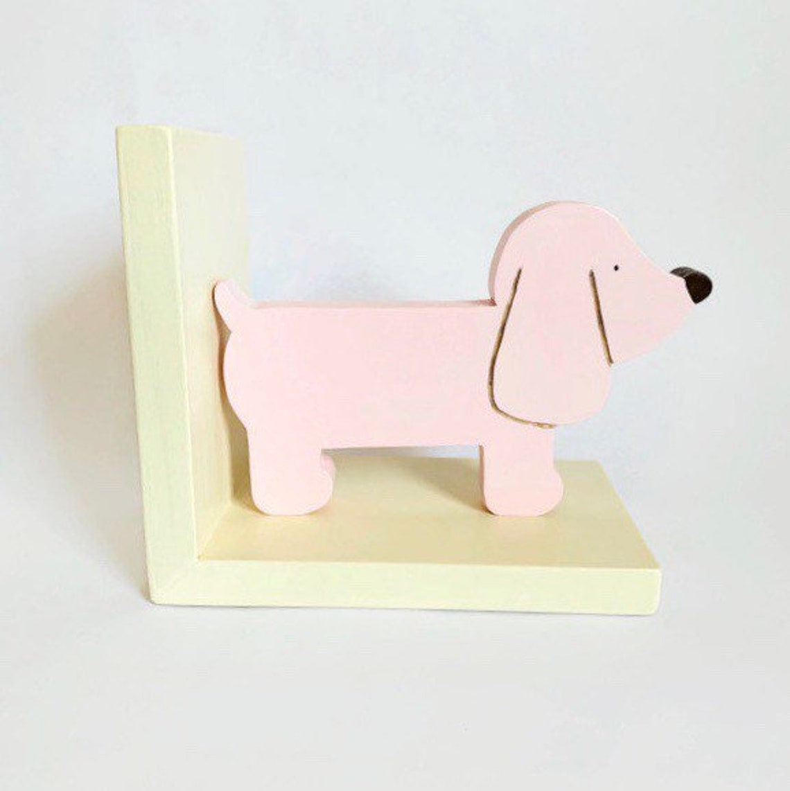 Bookends Dog Bookends Nursery Bookends Puppy Bookends Baby - Etsy