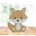 Fox Shelf Decor, Fox Baby Shower, Wooden Fox Decor, Wooden Fox, Nursery ...