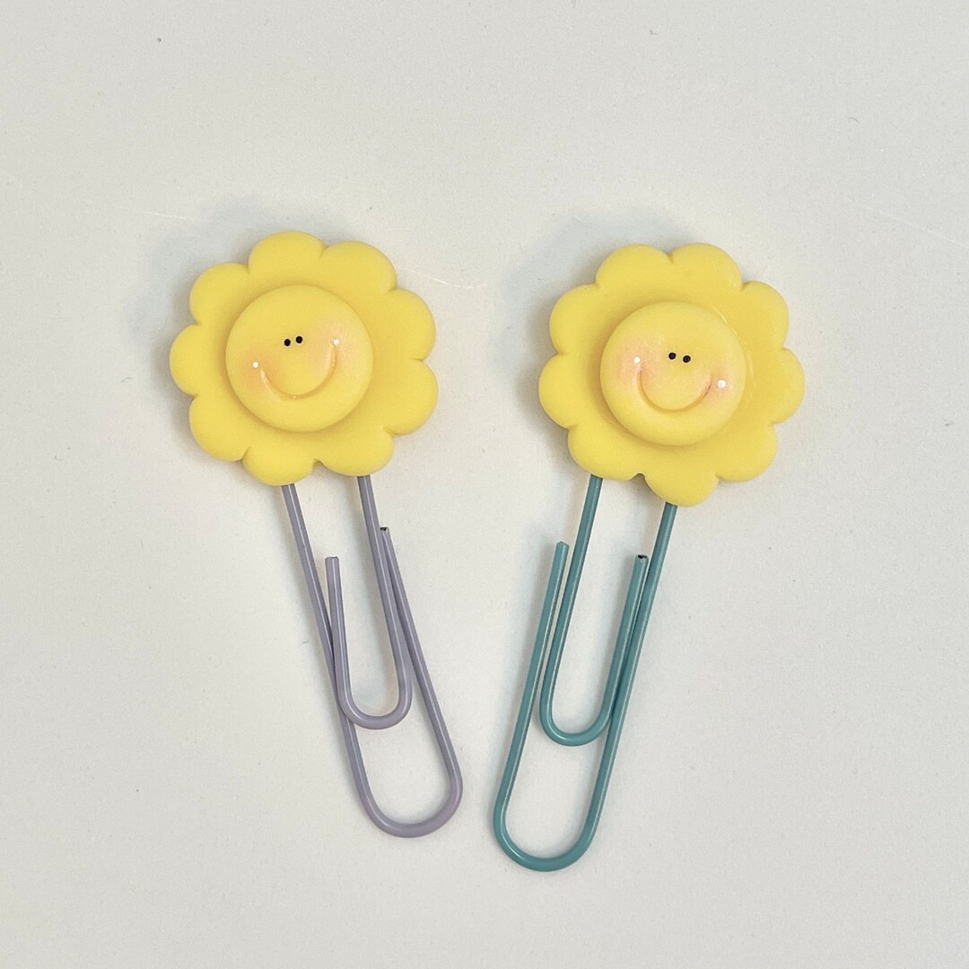 Sunshine Paper Clips, Sun Paper Clips, Journal Paper Clips, Bookmarks ...