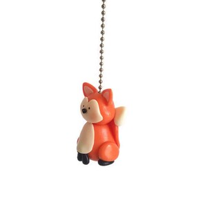 Woodland Fox Fan Pull Chain Decorative Pull Chain - Etsy