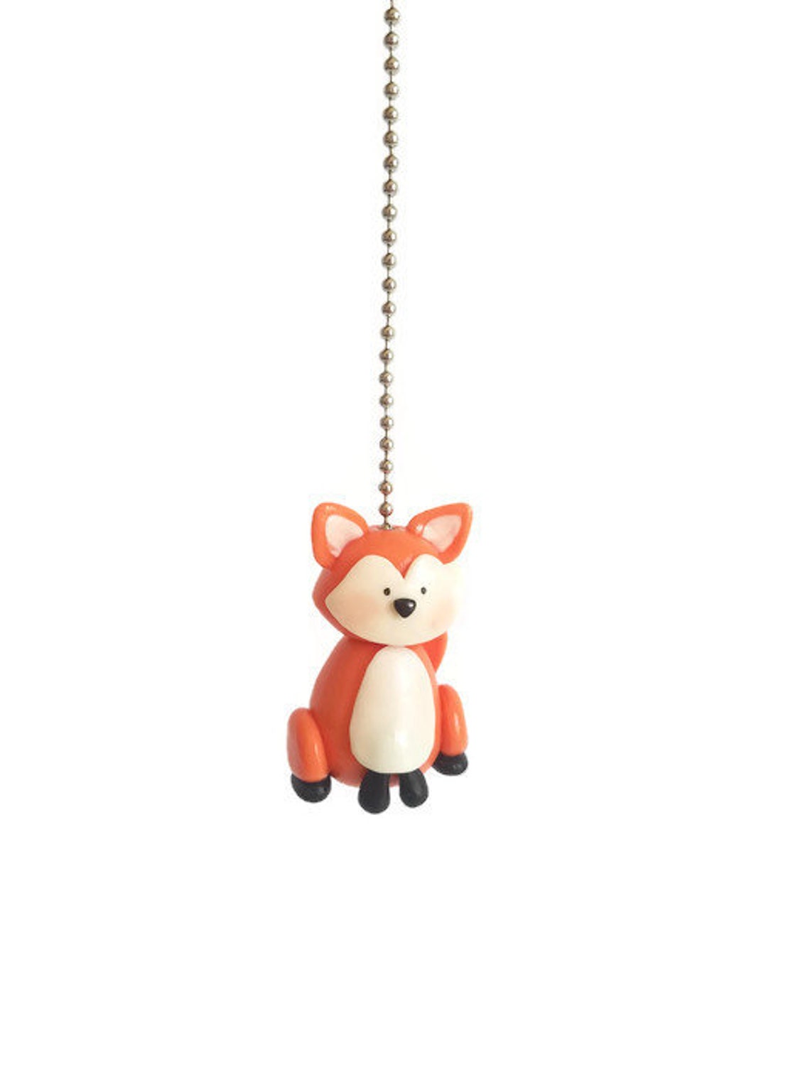 Woodland Fox Fan Pull Chain Decorative Pull Chain | Etsy