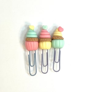 Donut Paper Clips, Decorative Paper Clips, Journal Paper Clips ...