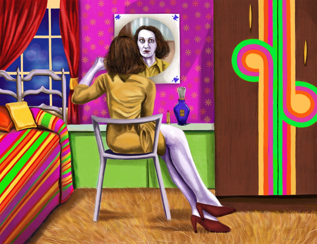 Limited Edition Signed Poster Print Steve Cummings 'YVETTE' Digital ...