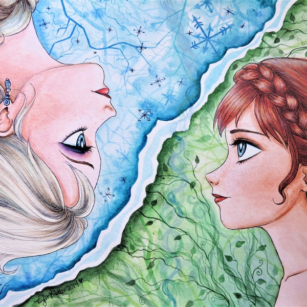 Frozen Painting - Etsy