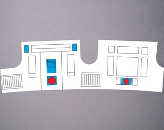 Vintage Star Wars R2-D2 Replacement Sticker Decal | Etsy