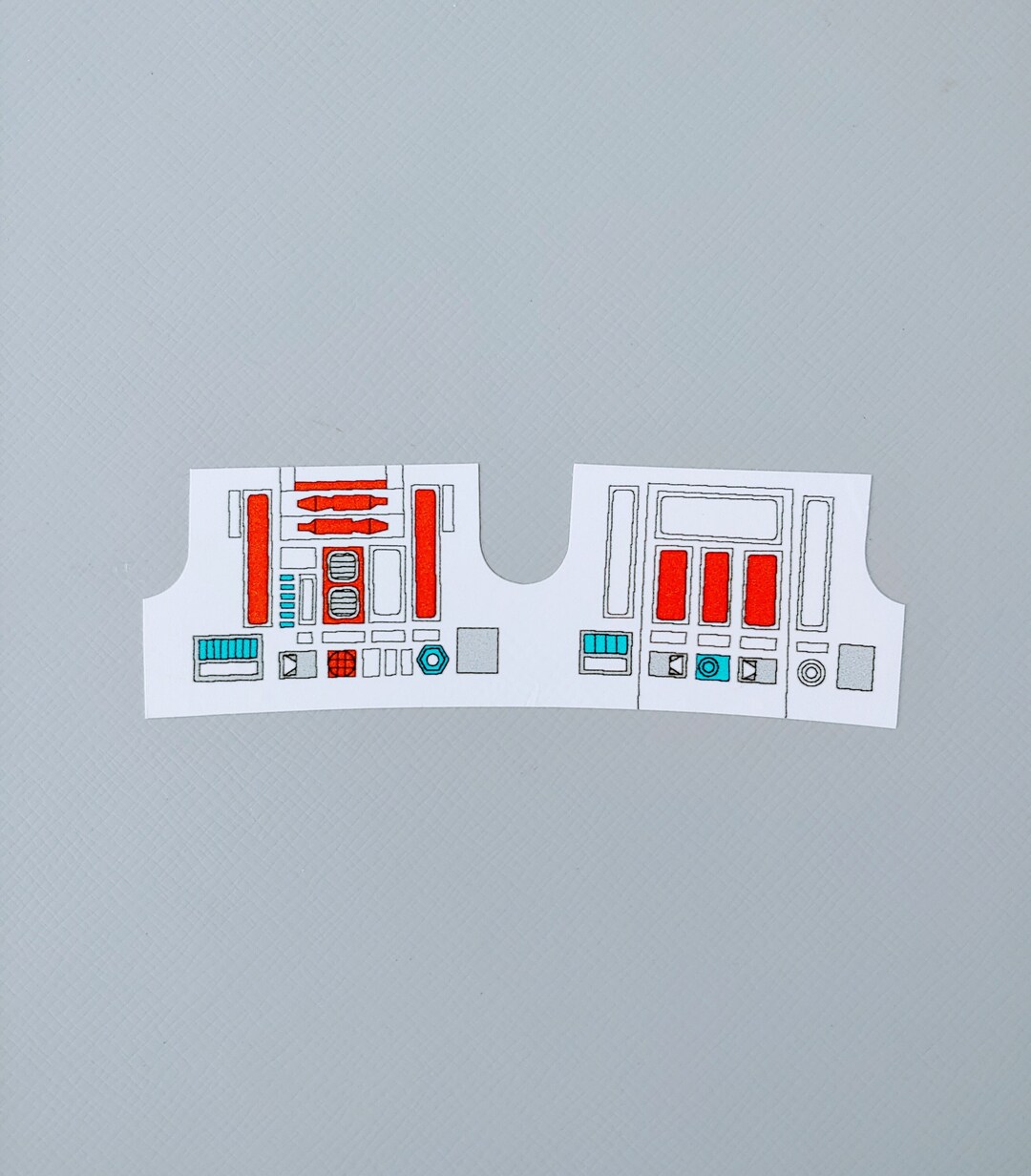 Vintage Star Wars R5-D4 Replacement Sticker Decal - Etsy