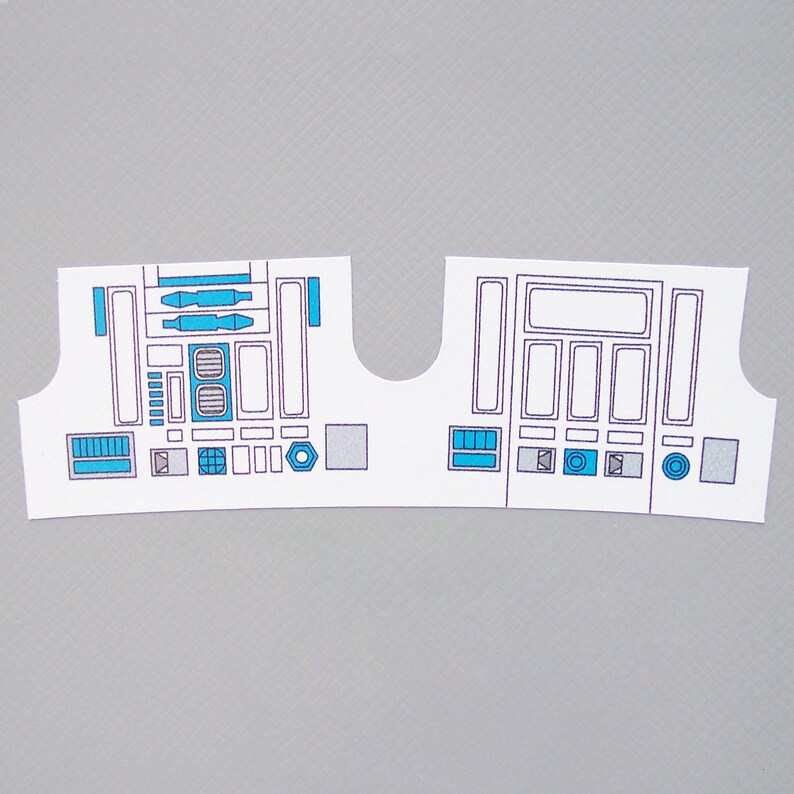 Vintage Star Wars R2-D2 Replacement Sticker Decal - Etsy