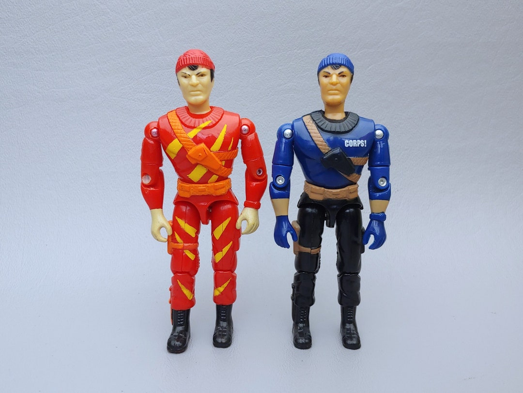 Vintage 1987 Lanard the Corps John Eagle Figure Variant Lot - Etsy