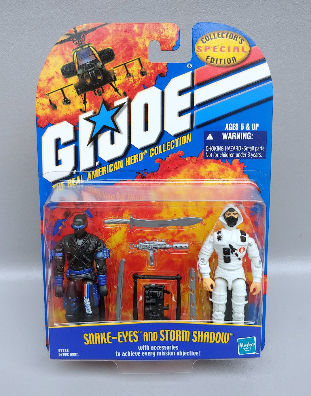 Vintage GI Joe 2001 Snake Eyes and Storm Shadow 2 Pack MOC - Etsy