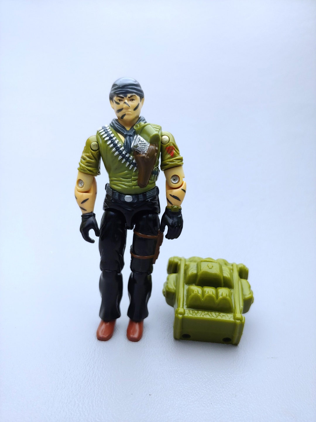 Vintage GI Joe 1987 Tunnel Rat C85 Near Mint Missing Bag, Flashlights ...