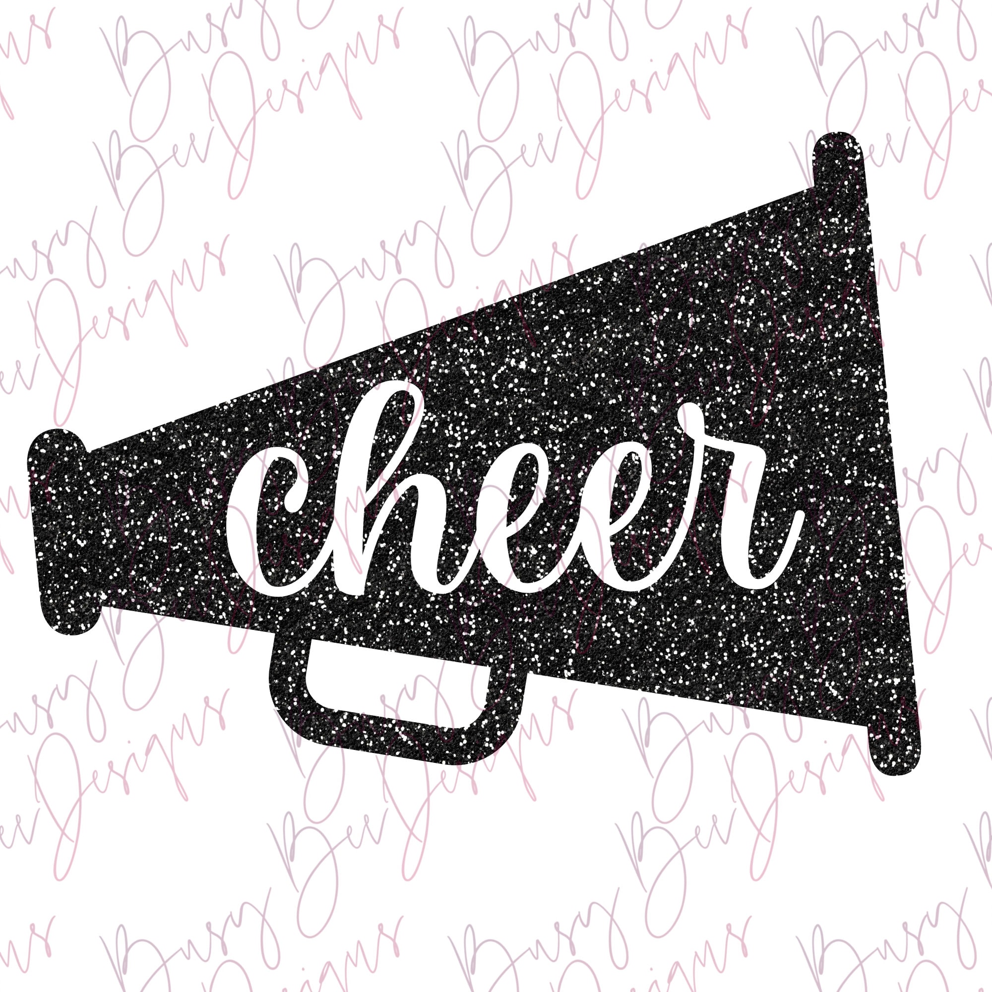 Cheer Megaphone Canva Frame - Etsy