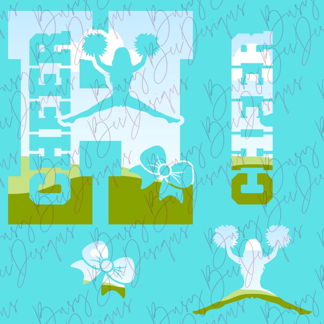 Letter H Cheer Canva Frame - Etsy