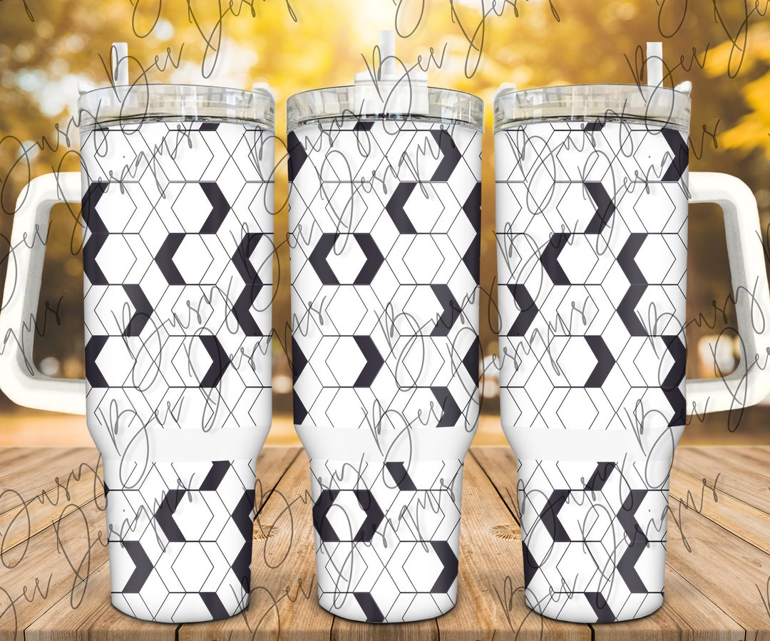 Geometric/ Abstract Laser Wrap 40oz - Etsy