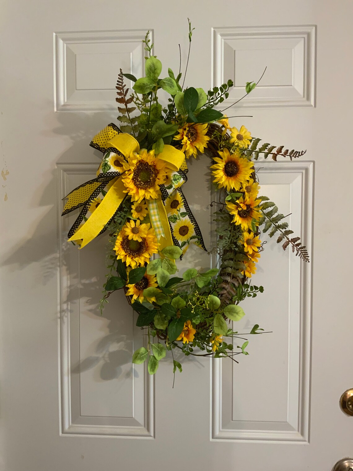 Summer Sunflowers Freshen up Your Door. - Etsy