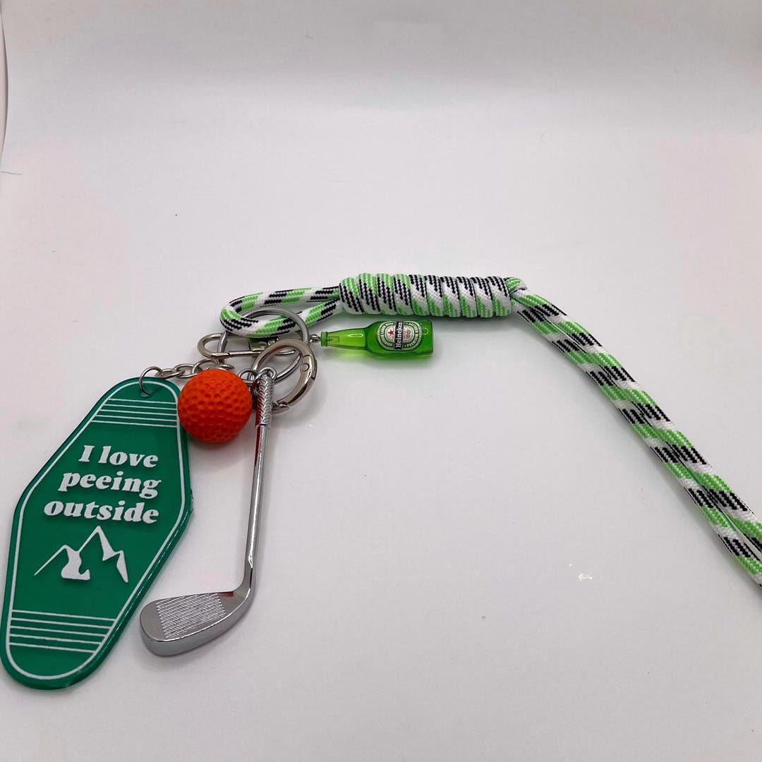 Caddy Golf Keychain - Etsy