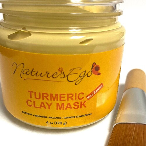 Turmeric Clay Mask With Rice - Etsy
