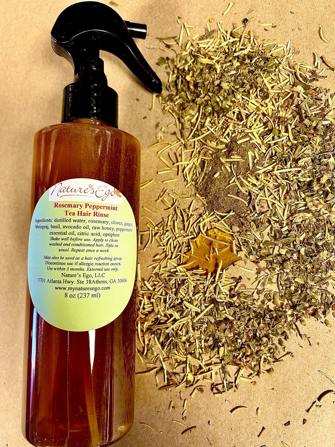 Rosemary & Peppermint Tea Rinse - Etsy