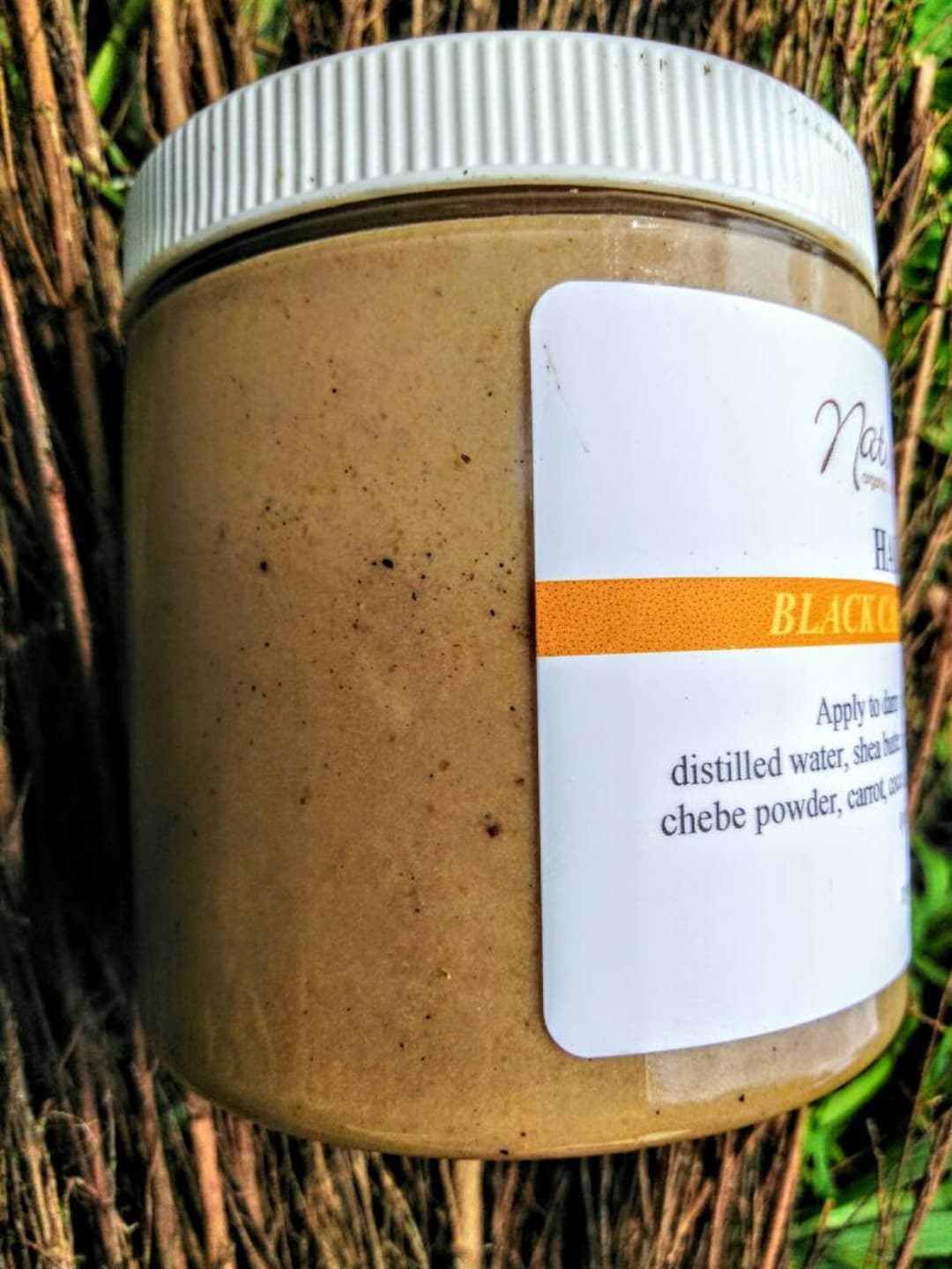 Black Castor Oil & Chebe Hair Cream (chebe Powder, Chad, Molasses ...