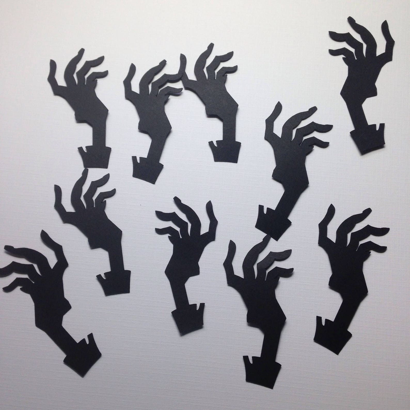 Creepy Zombie Hand Paper Die Cut Shapes Halloween Die Cuts - Etsy Canada